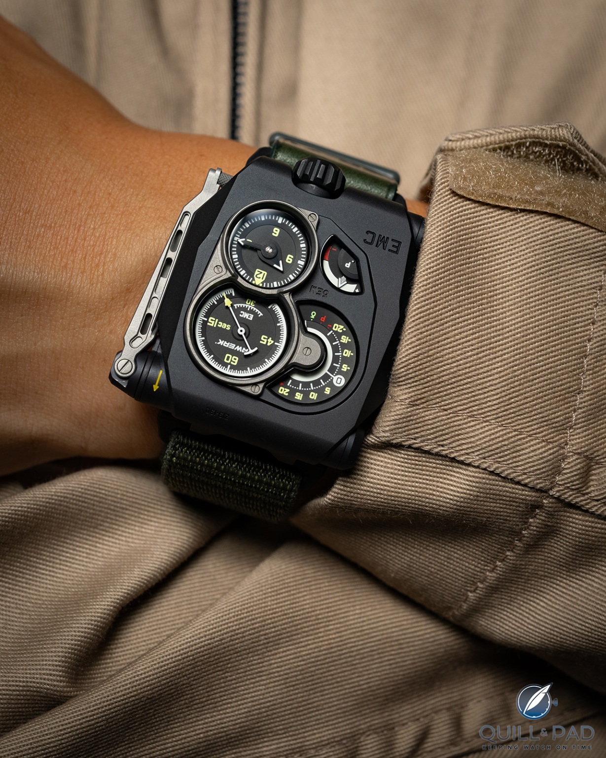Urwerk EMC SR-71: Philosophy of Excellence from the Skies to your Wrist ...
