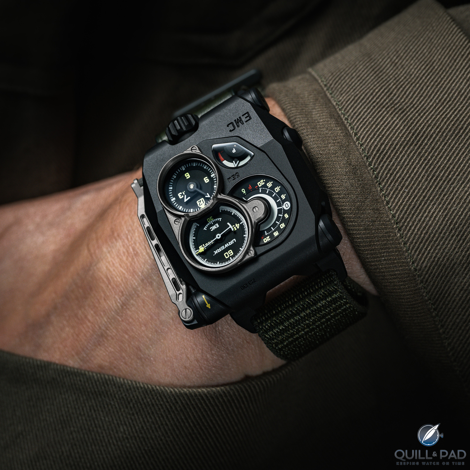 Urwerk EMC SR-71: Philosophy of Excellence from the Skies to your Wrist ...