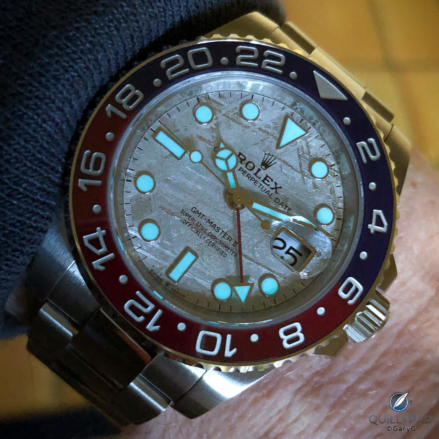Behind The Lens: Rolex GMT-Master II Meteorite: Global Travel Meets ...