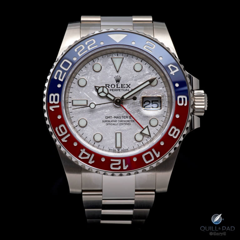 Behind The Lens: Rolex GMT-Master II Meteorite: Global Travel Meets ...