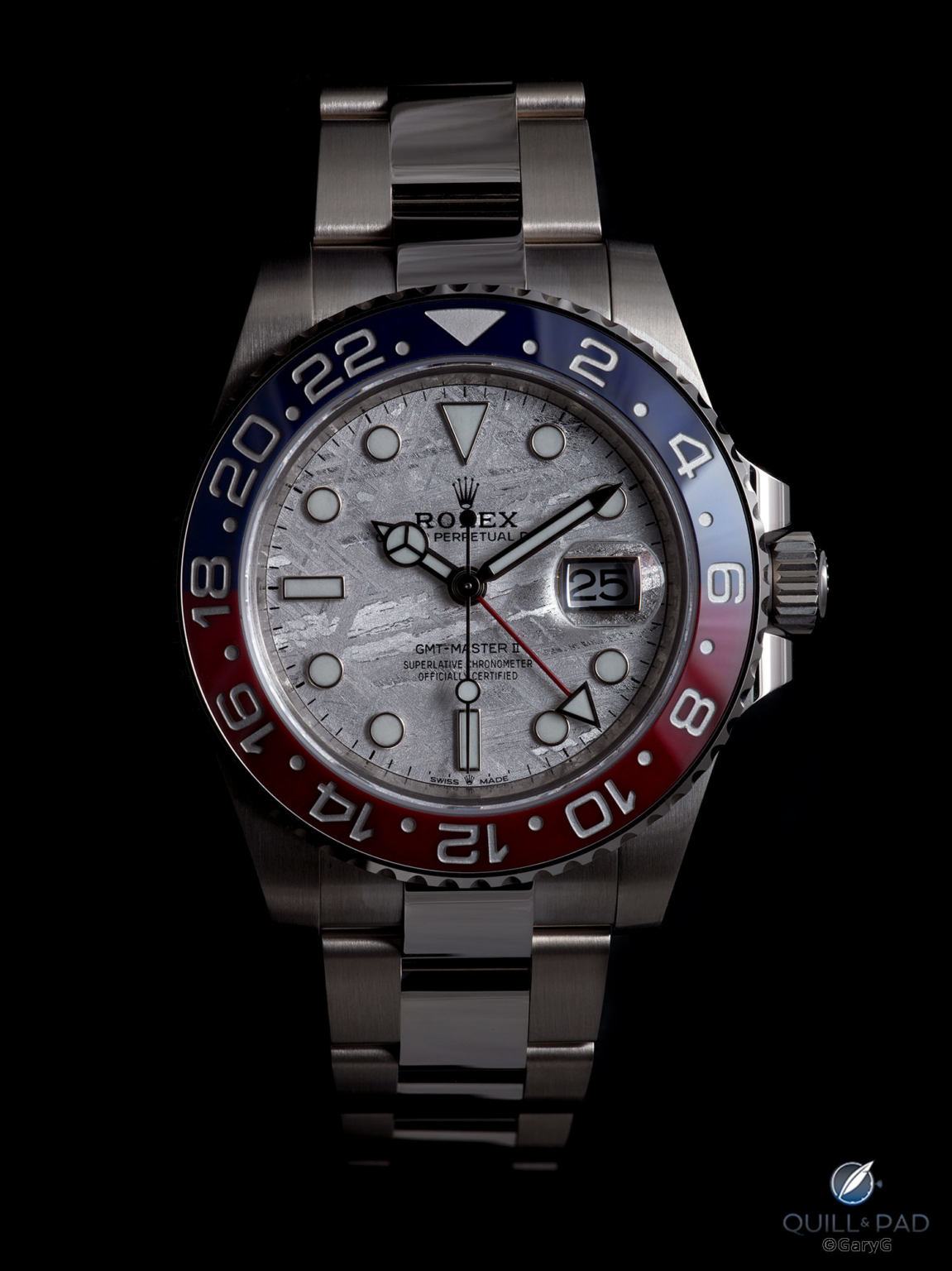 Behind The Lens: Rolex GMT-Master II Meteorite: Global Travel Meets ...
